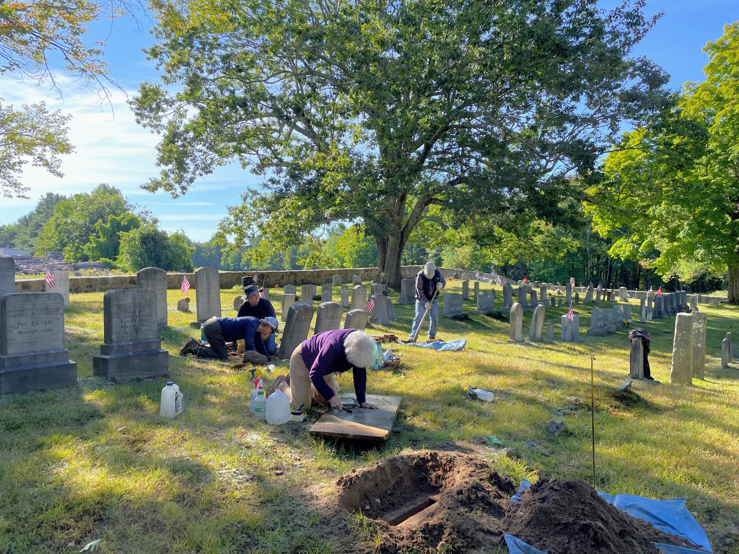 Elder Grey Cemetery – Brownfield Maine Cemeteries